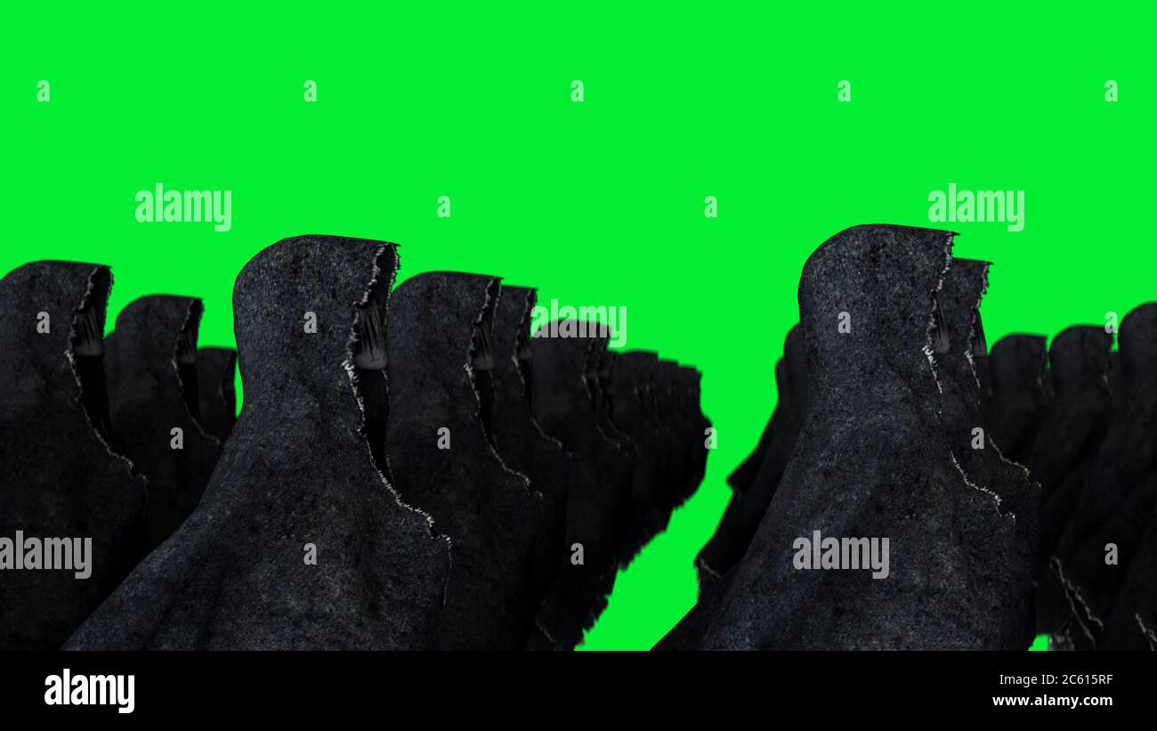 Scary fear ghost animation . 3d realistic render Stock Photo - Alamy