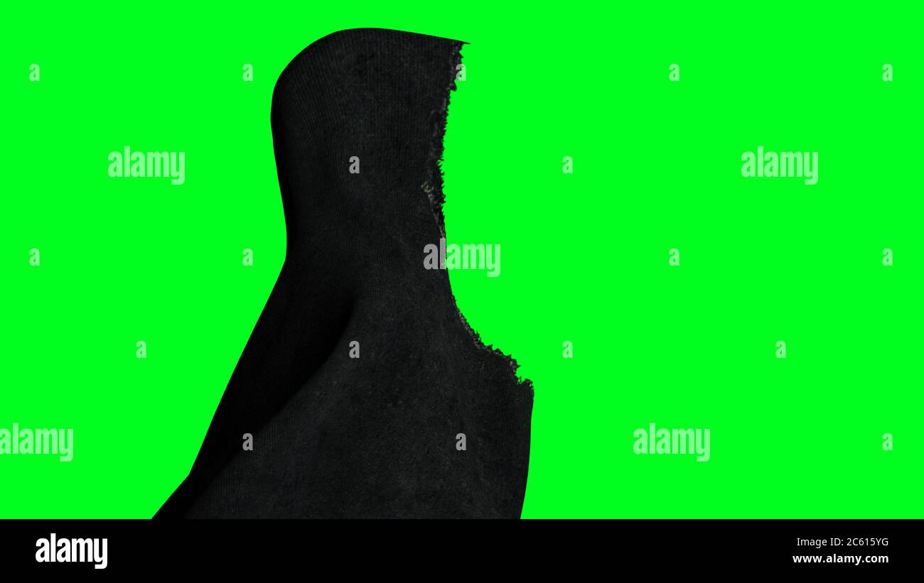 Scary fear ghost animation . 3d realistic render Stock Photo - Alamy