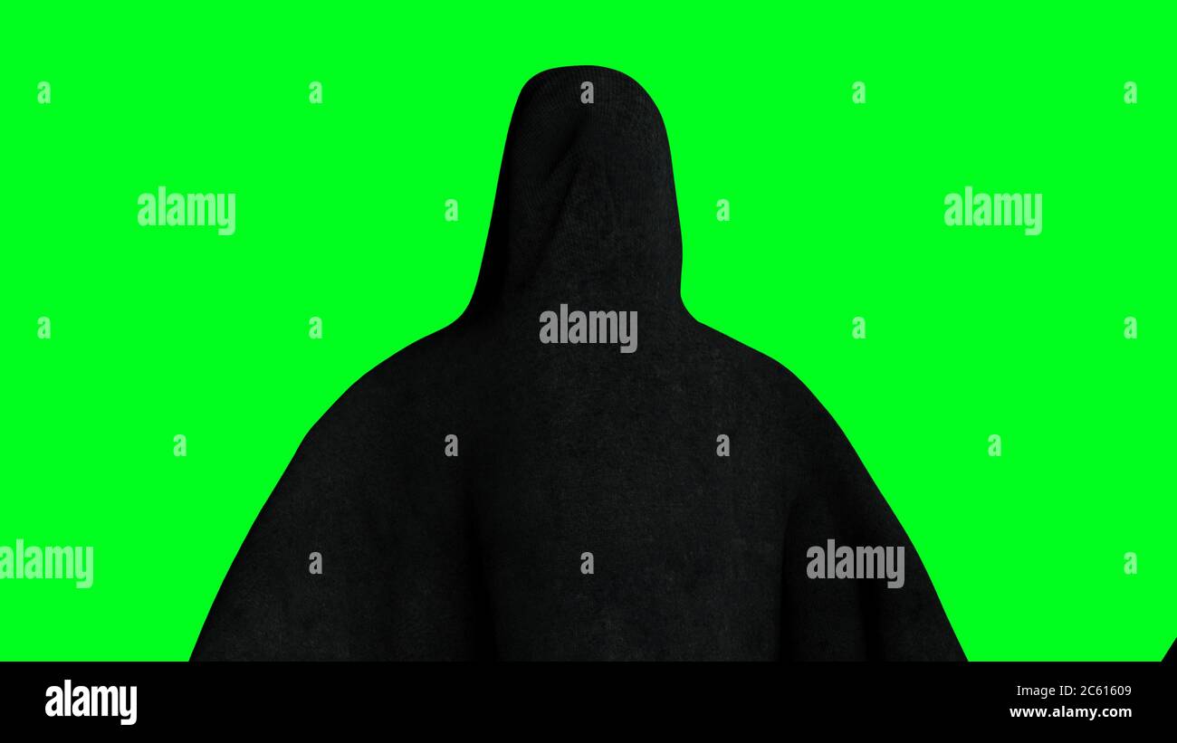 Scary fear ghost animation . 3d realistic render Stock Photo - Alamy