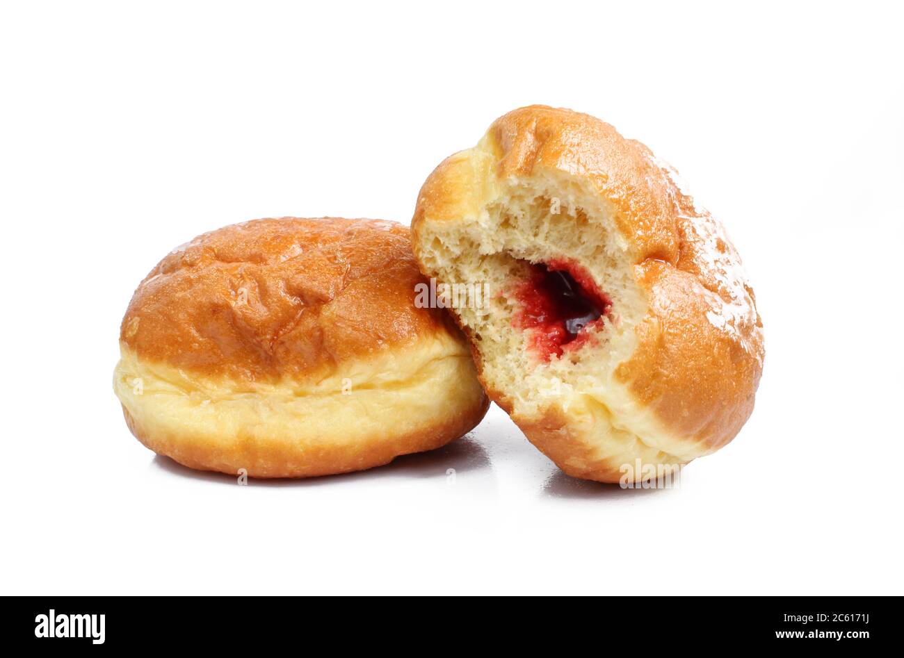 Filled donut Cut Out Stock Images & Pictures - Alamy