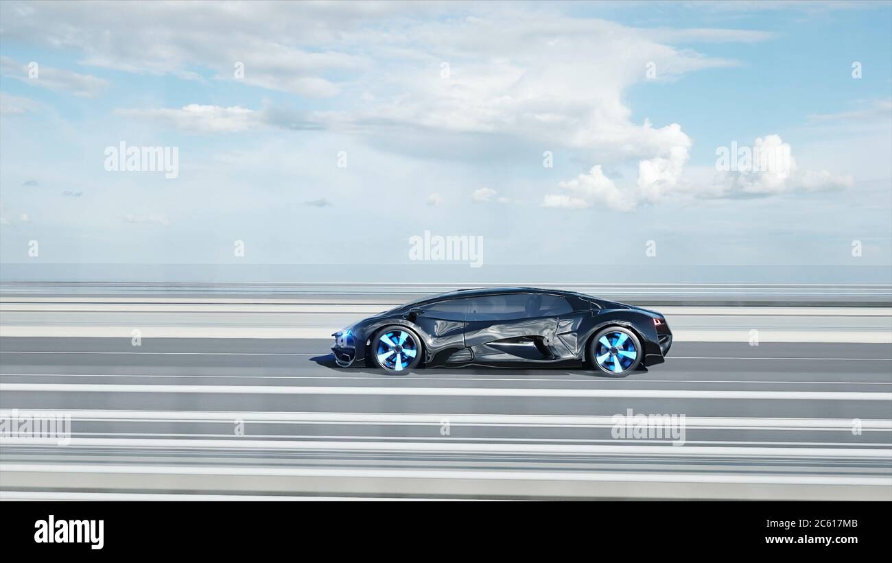 Car fast model and bridge hi-res stock photography and images - Alamy