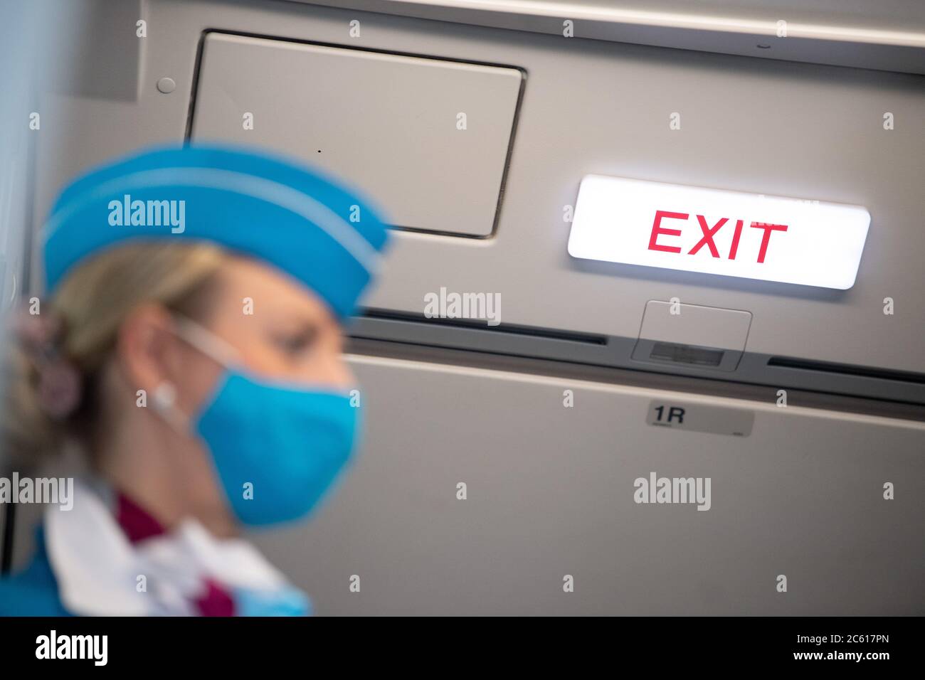 Eurowings flight attendant hi-res stock photography and images - Alamy