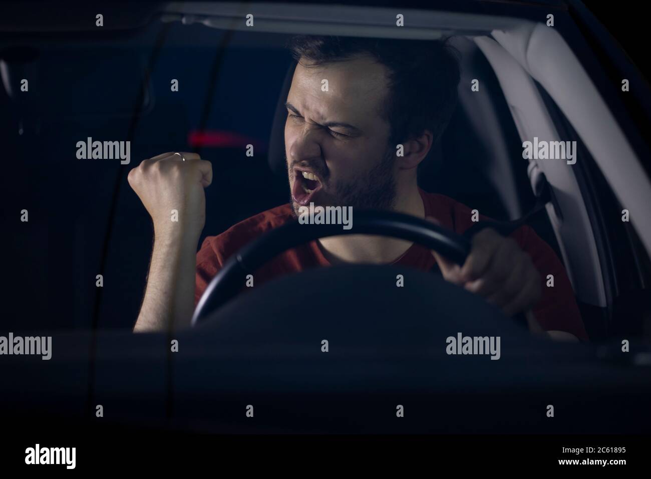 Lucky driver hi-res stock photography and images - Alamy