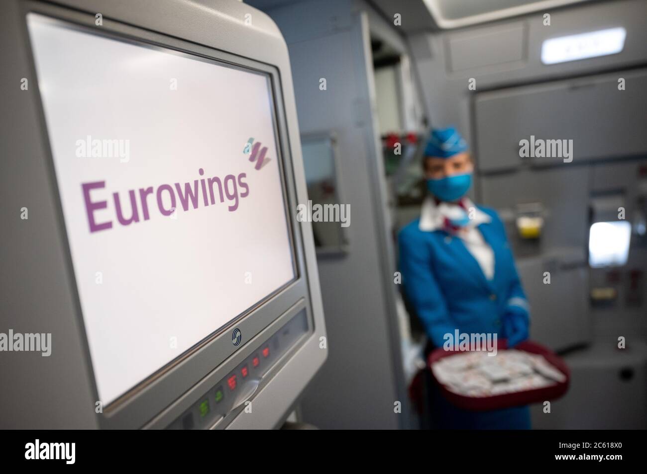 Eurowings flight attendant hi-res stock photography and images - Alamy