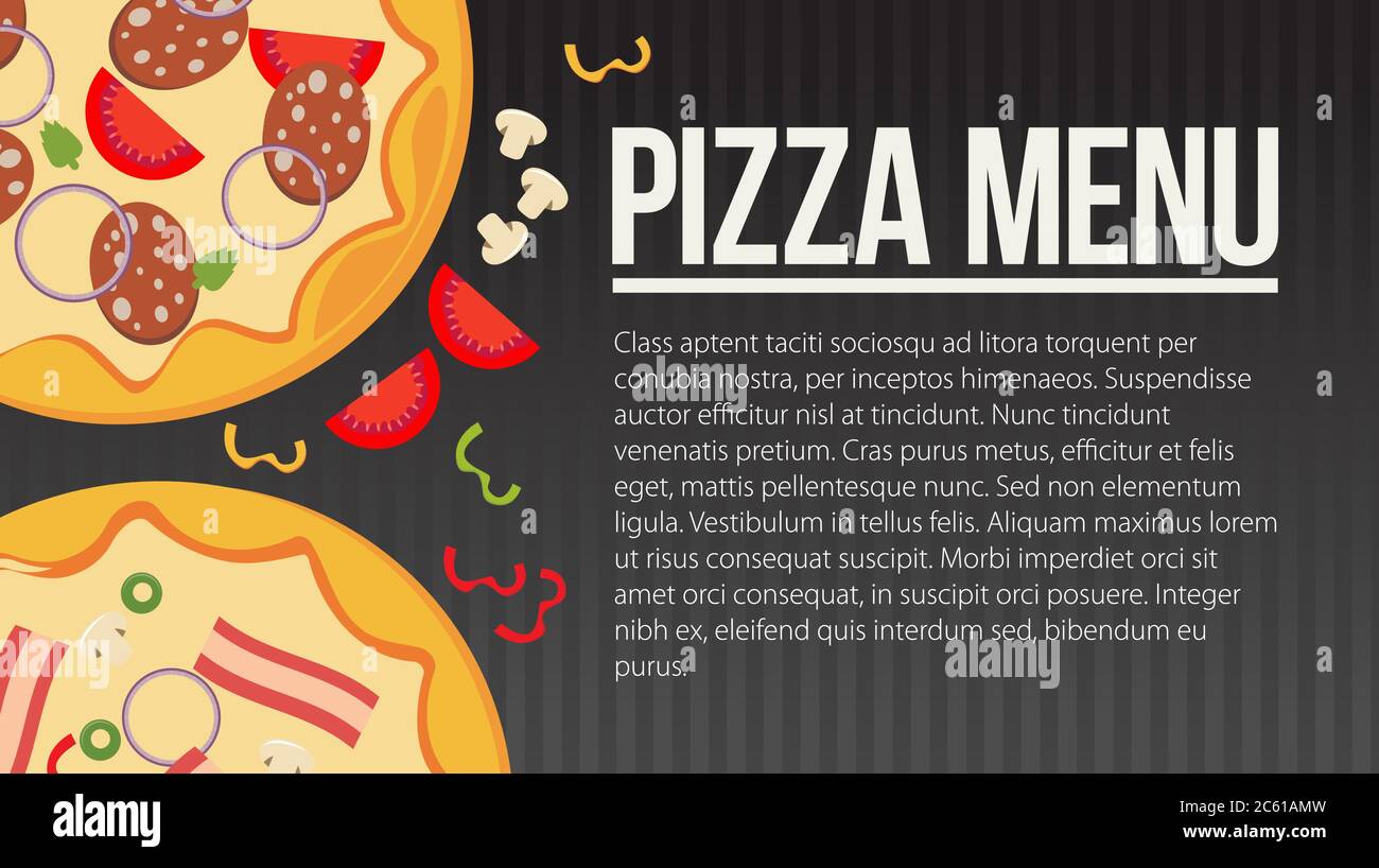 Style pizza Stock Vector Images - Alamy