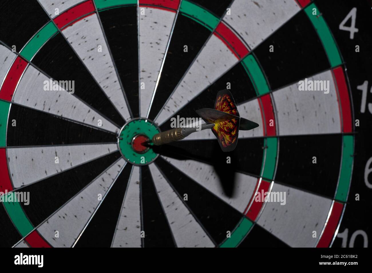 dart game target close up detail Stock Photo - Alamy