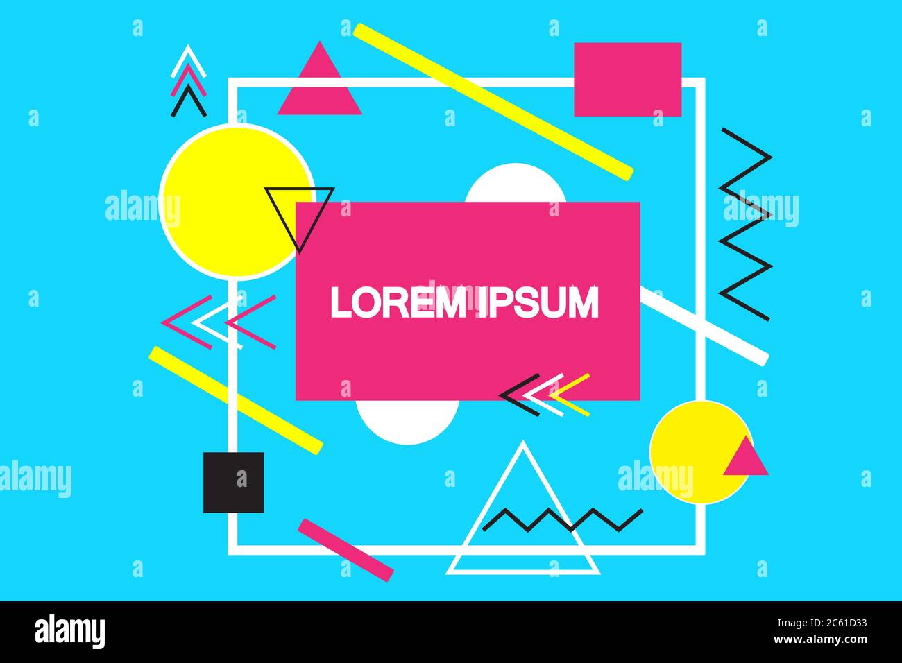 Abstract geometric background vector illustration Stock Vector Image ...