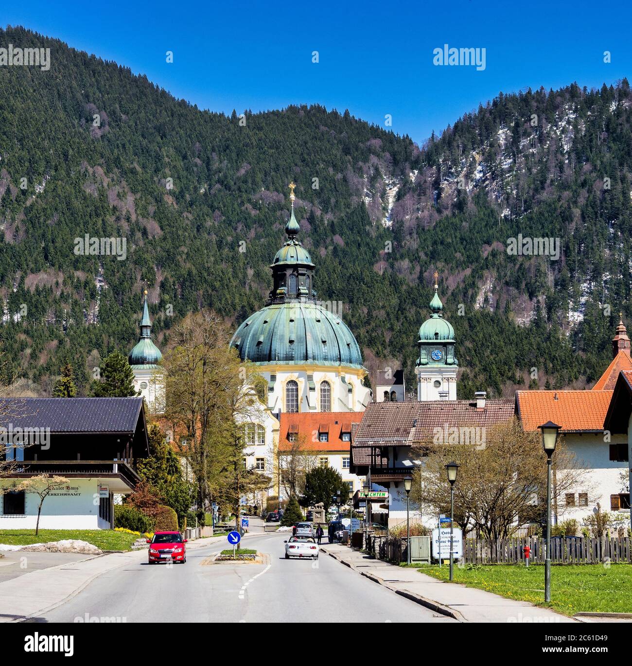 Ettal cloister hi-res stock photography and images - Alamy