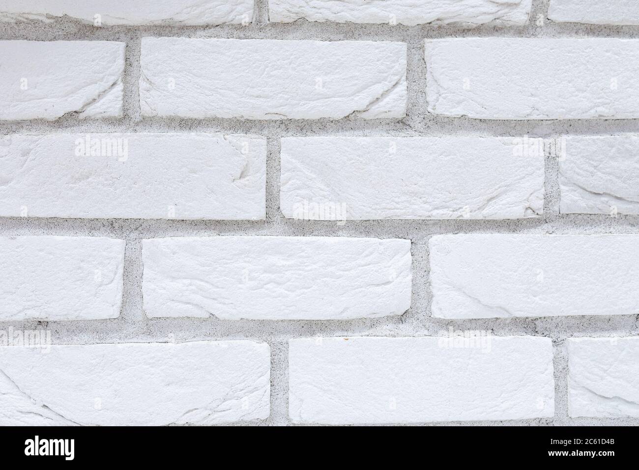 white plasterboard trim with brick pattern close-up Stock Photo - Alamy