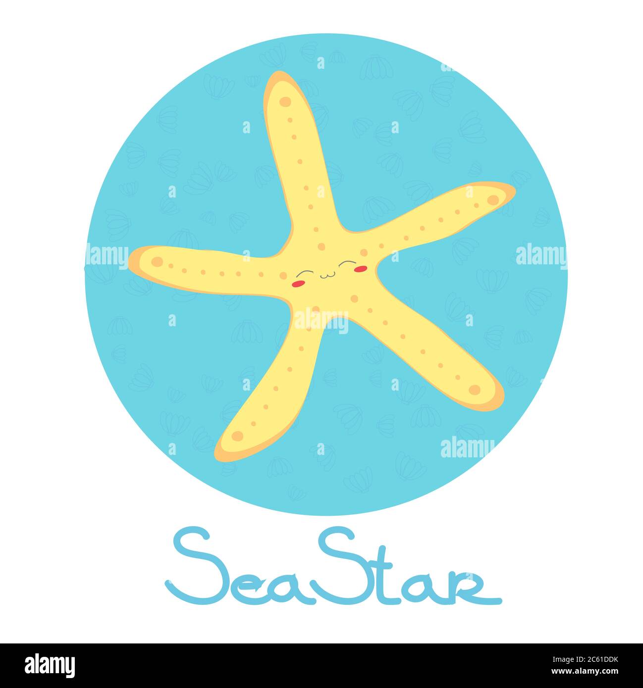 Starfish under water Cut Out Stock Images & Pictures - Alamy