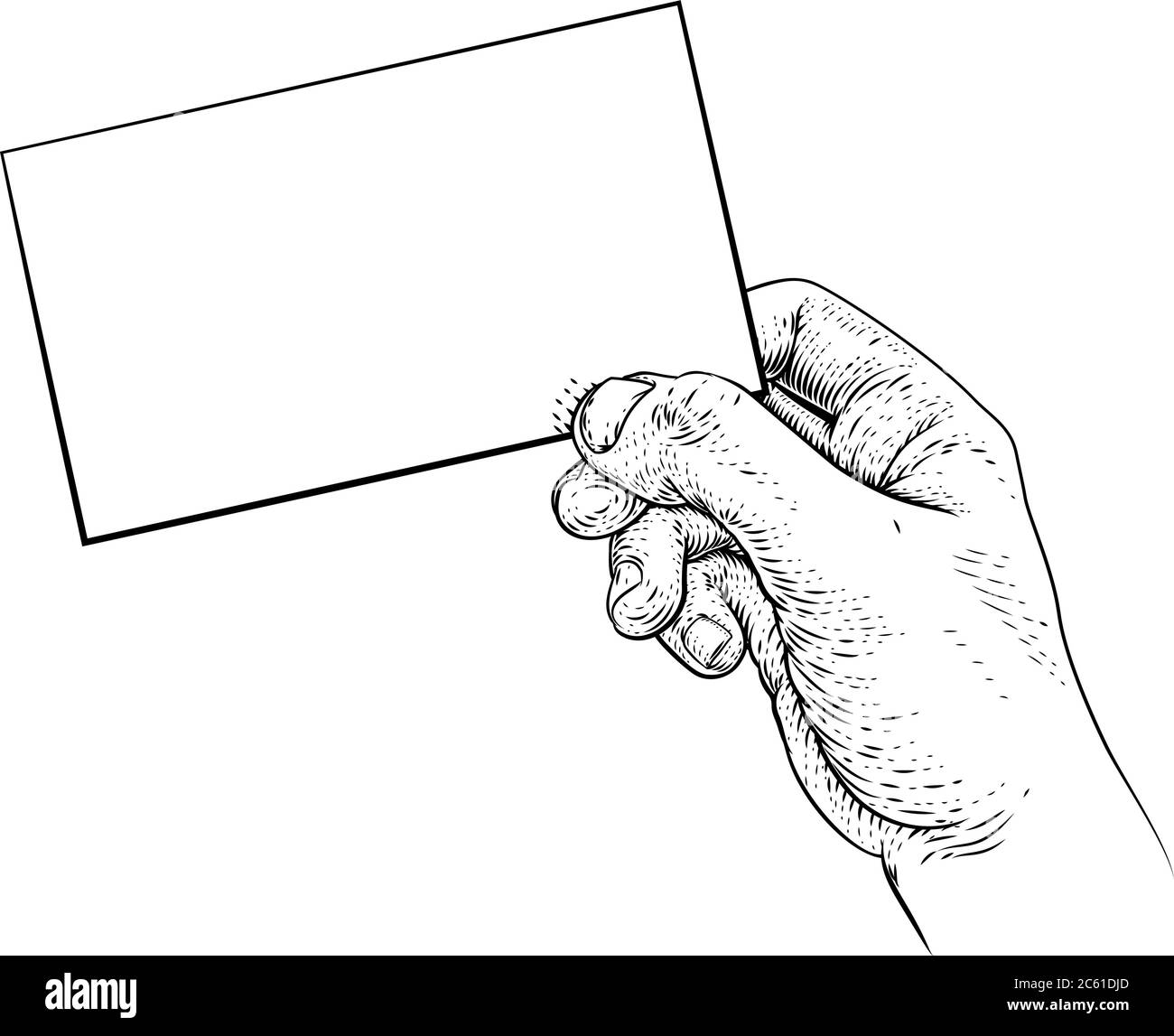 Card hand engraving Cut Out Stock Images & Pictures - Alamy