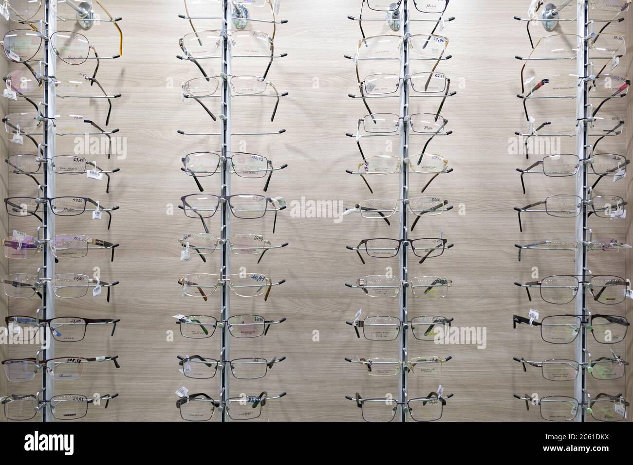 Selection of spectacle frames hi-res stock photography and images - Alamy