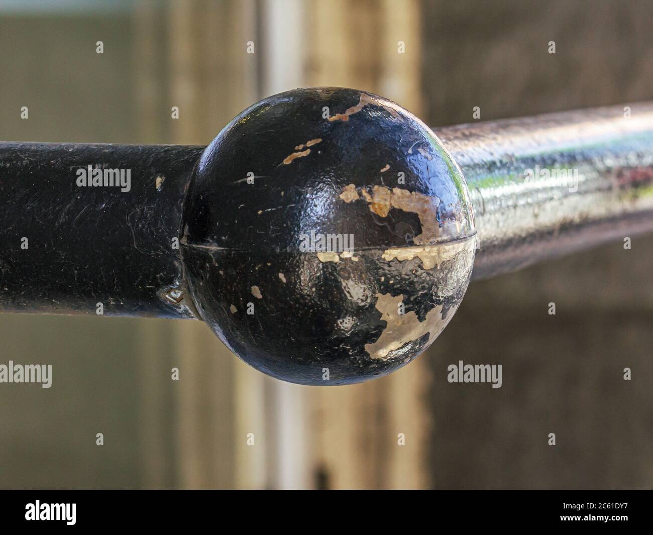 Decorative Metal ball, sewer safety frame for your safe Stock Photo - Alamy