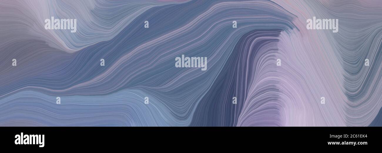 unobtrusive banner with elegant modern curvy waves background design ...