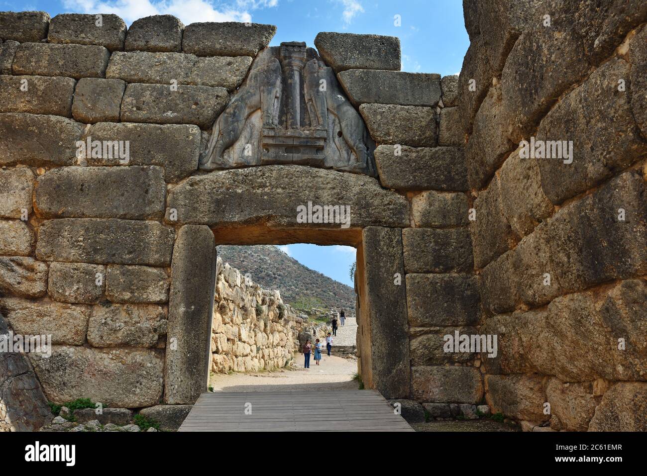Tiryns cyclopean walls hi-res stock photography and images - Alamy