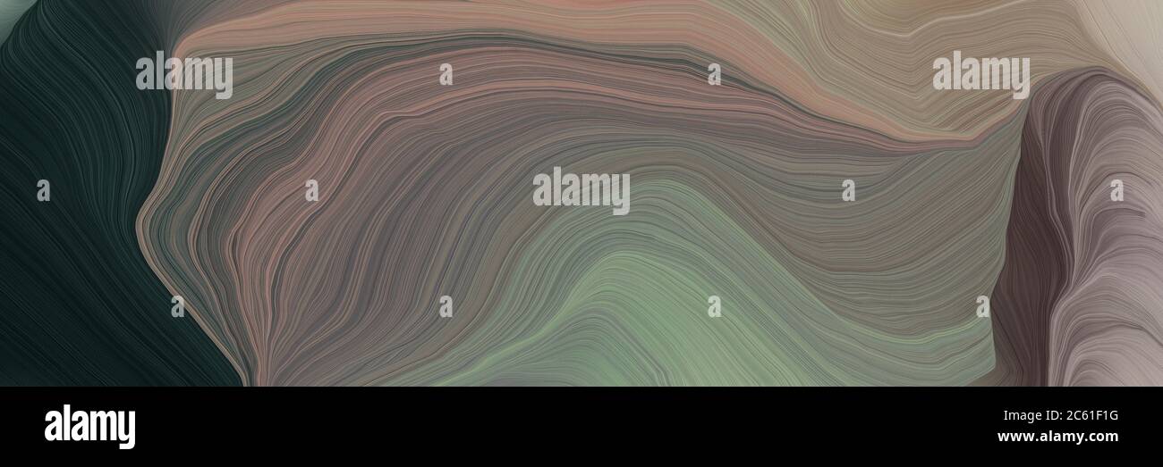 inconspicuous elegant modern waves background illustration with dim ...