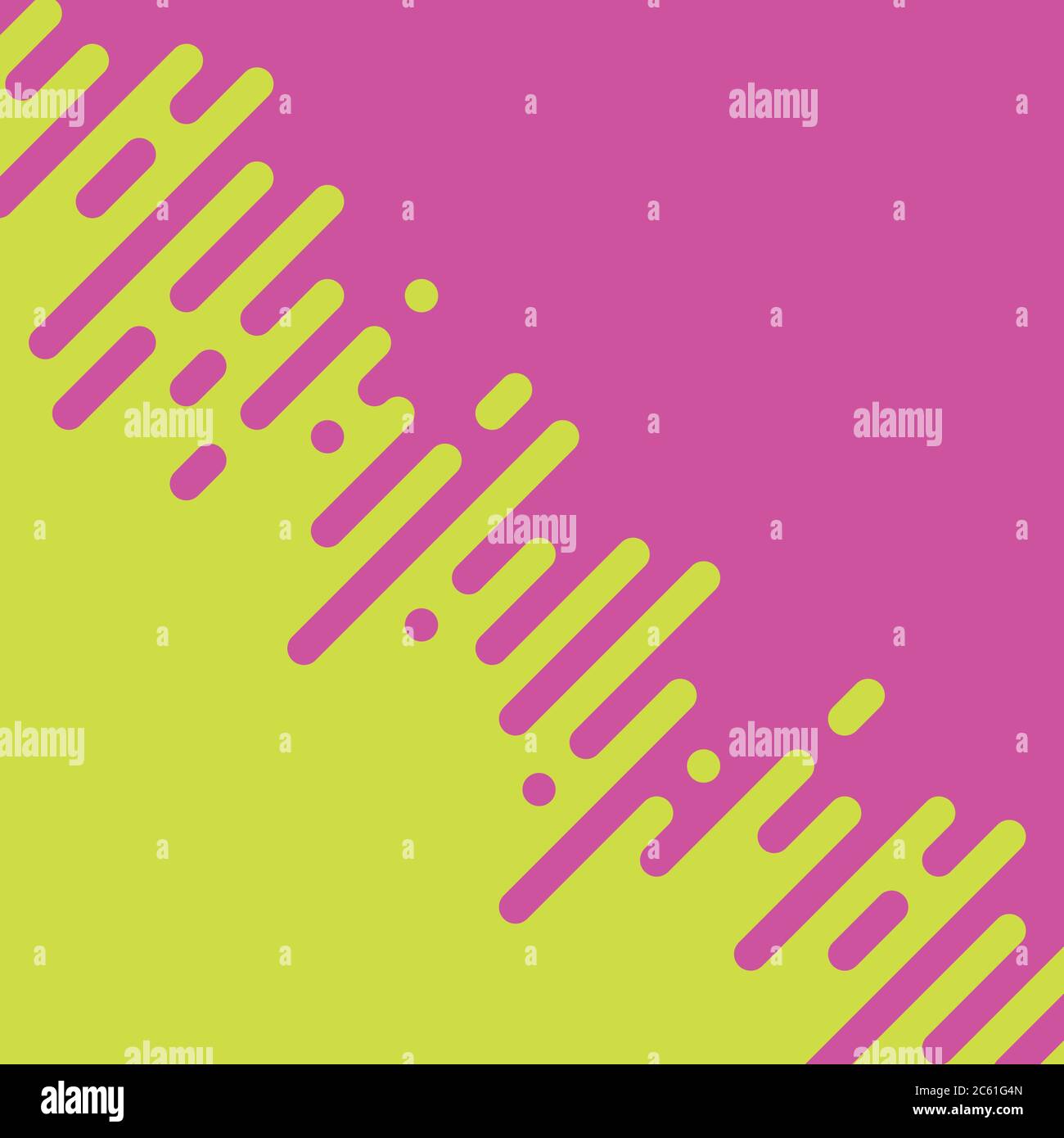 Seamless vector abstract transition of two colors. Rounded lines ...