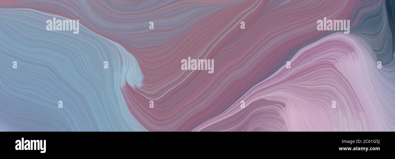 unobtrusive banner with elegant curvy background illustration with ...