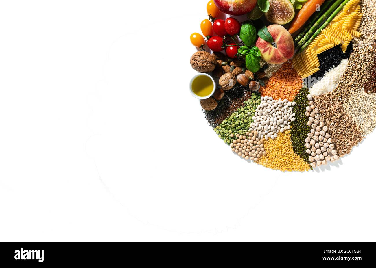 Balanced diet circle hi-res stock photography and images - Alamy