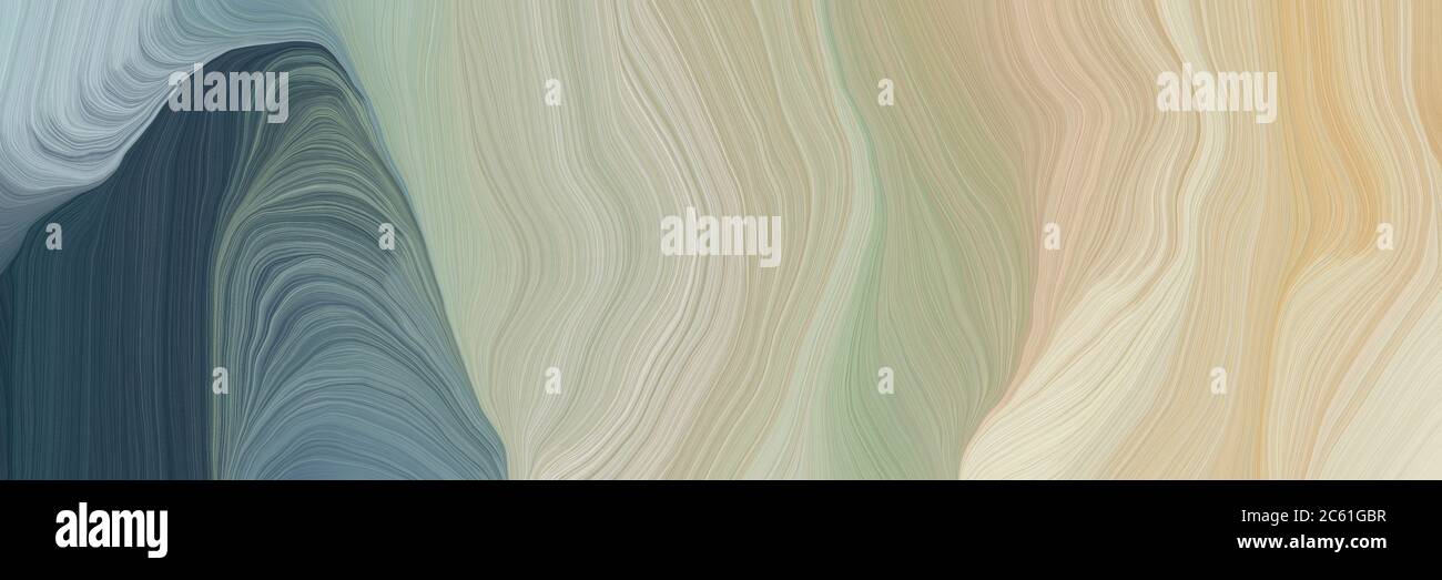 unobtrusive banner with colorful elegant curvy swirl waves background ...