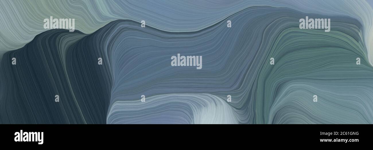 unobtrusive elegant modern waves background design with slate gray ...