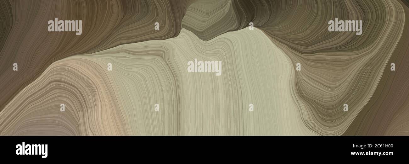 unobtrusive banner with colorful modern waves background design with ...