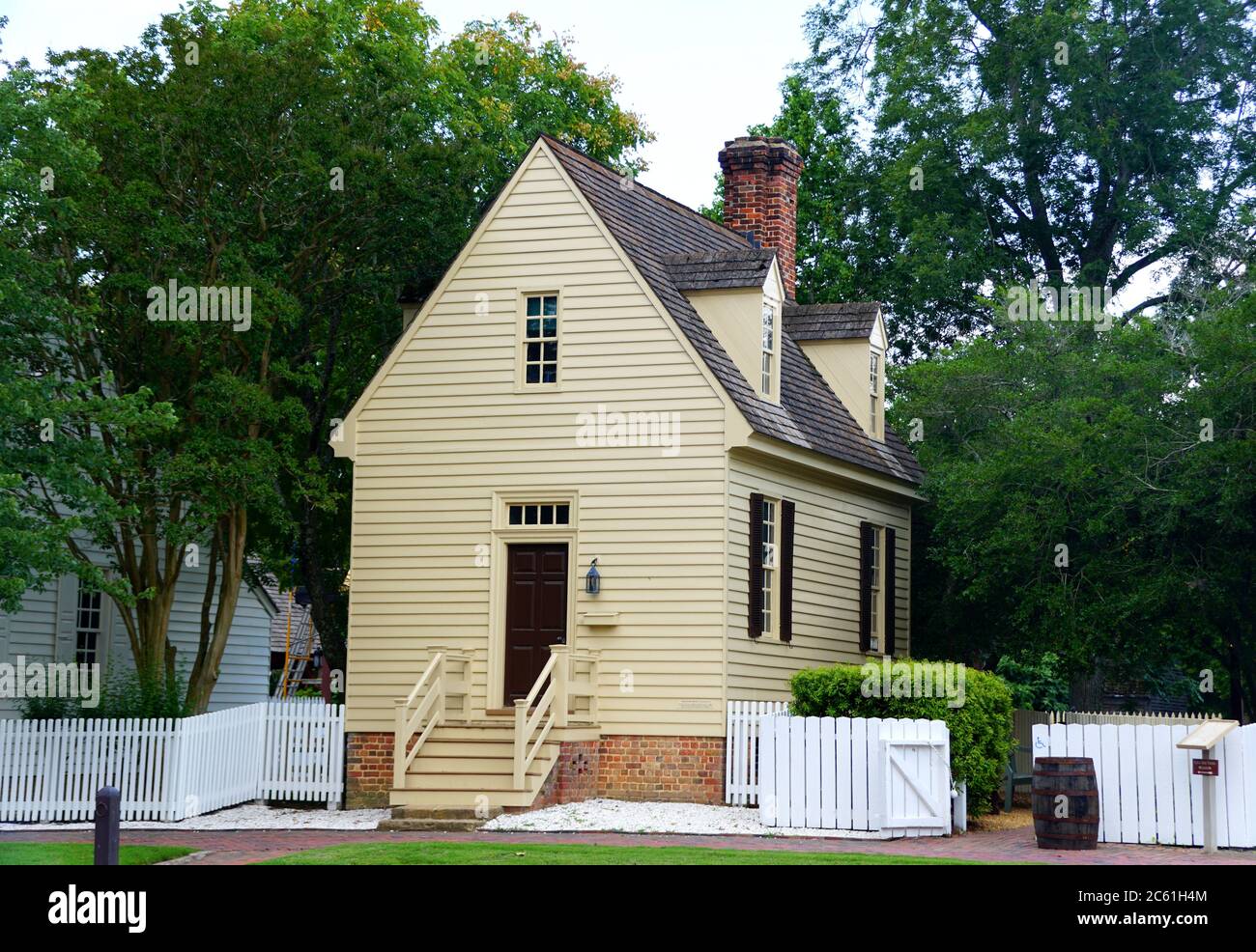 Williamsburg, Virginia, U.S.A - June 30, 2020 - A beautiful small ...