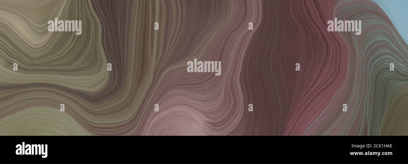 inconspicuous colorful contemporary waves design with pastel brown, old ...