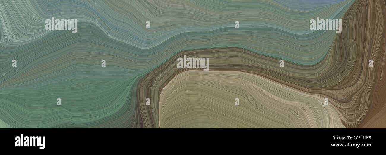 unobtrusive header with colorful modern soft curvy waves background ...