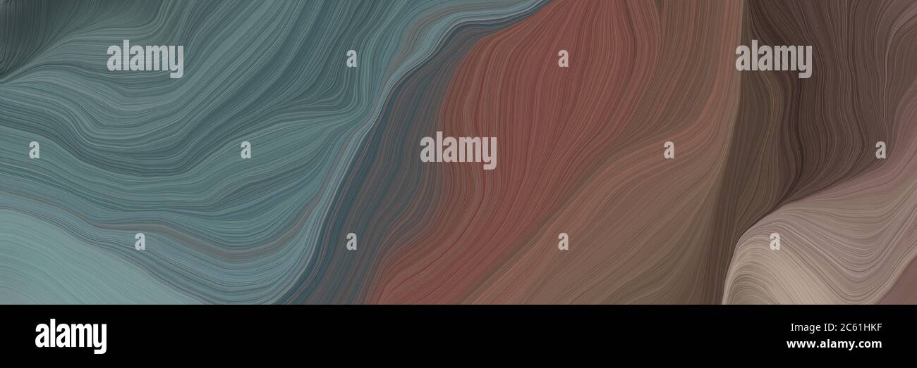 unobtrusive header with elegant curvy background design with dim gray ...