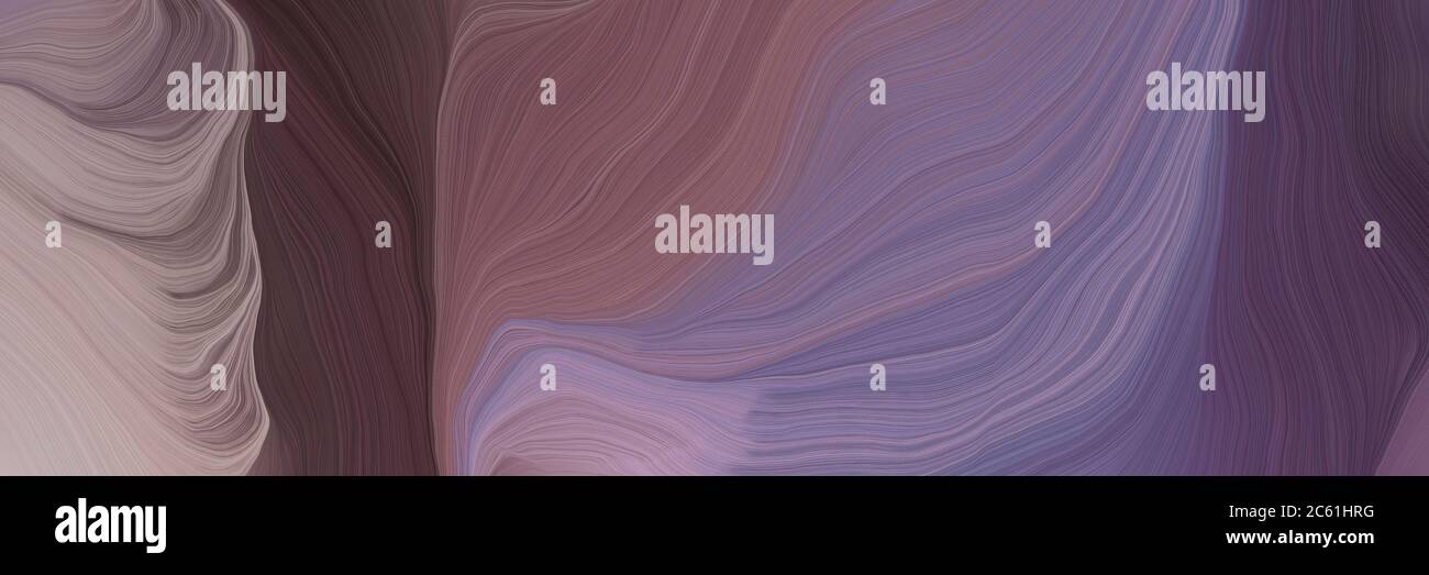 unobtrusive banner with elegant contemporary waves design with old ...