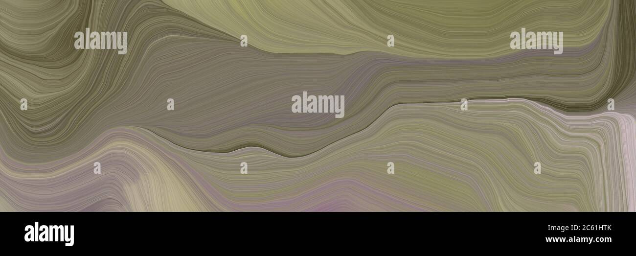 unobtrusive banner with colorful modern soft swirl waves background ...