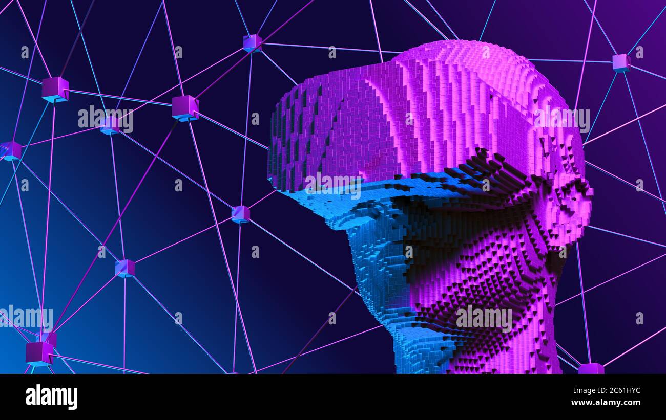 Human pixels hi-res stock photography and images - Alamy