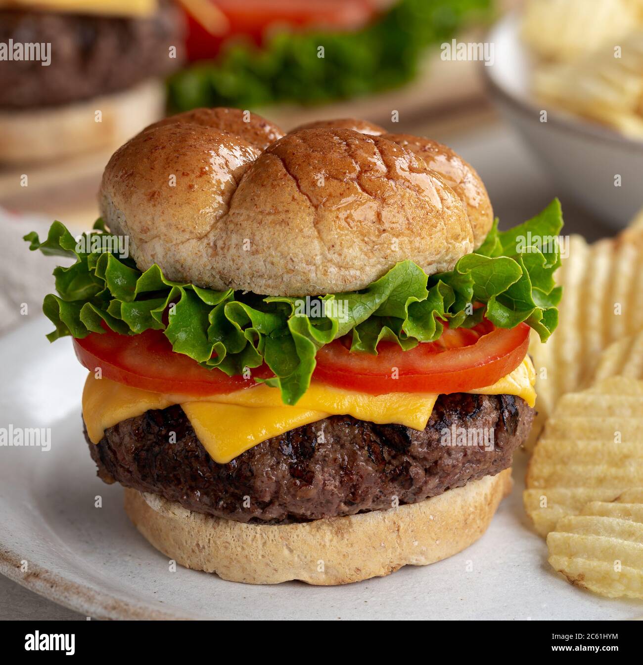 Cheeseburger tomato hi-res stock photography and images - Alamy
