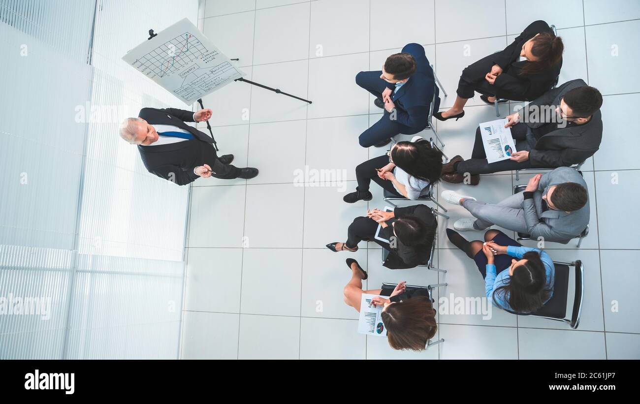 group of business people at a presentation in the conference room Stock ...