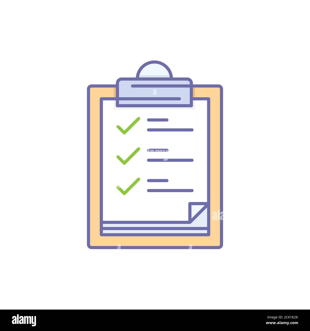 To do list paper clipboard vector icon symbol isolated on white ...