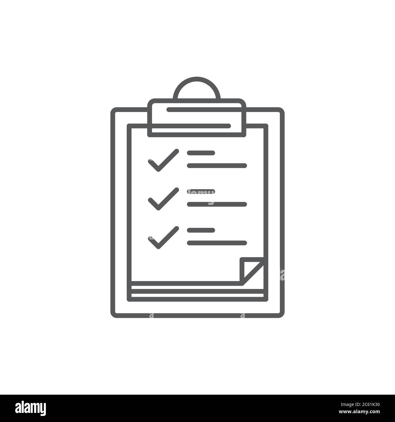 To do list paper clipboard vector icon symbol isolated on white ...