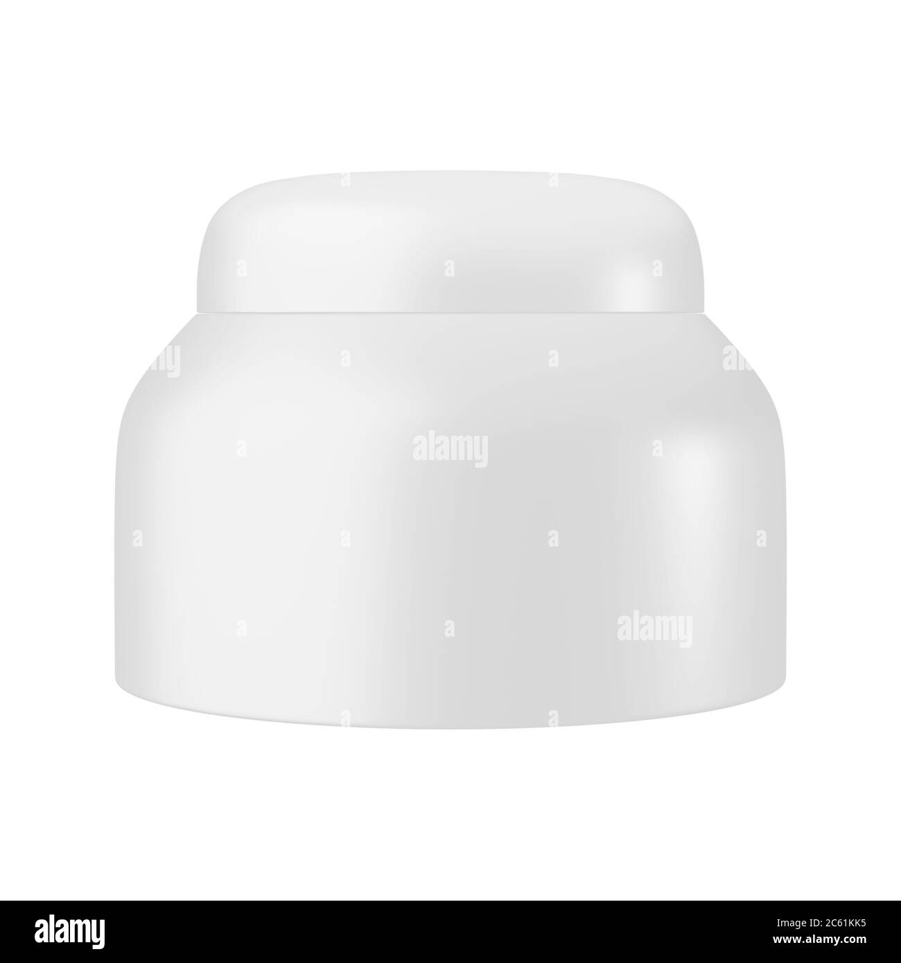 Realistic plastic bottle for cosmetic. Layout template. 3d illustration ...