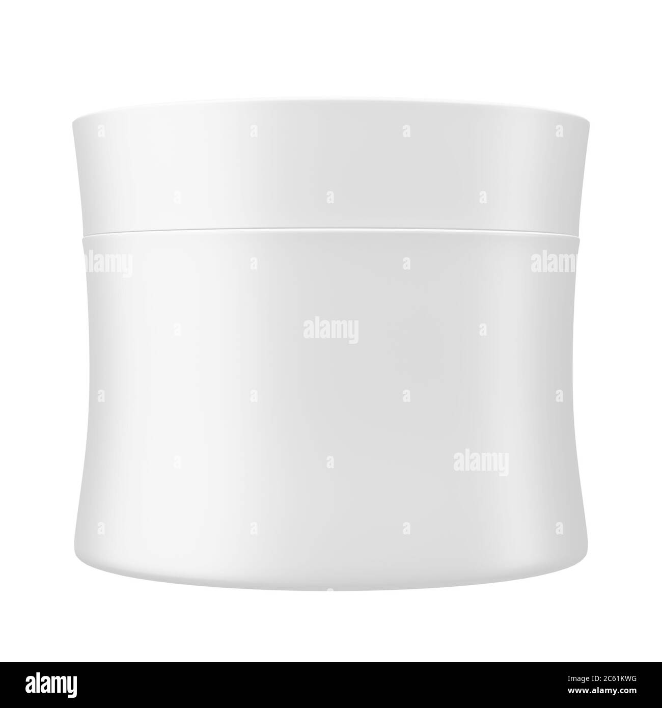 Realistic plastic bottle for cosmetic. Layout template. 3d illustration ...