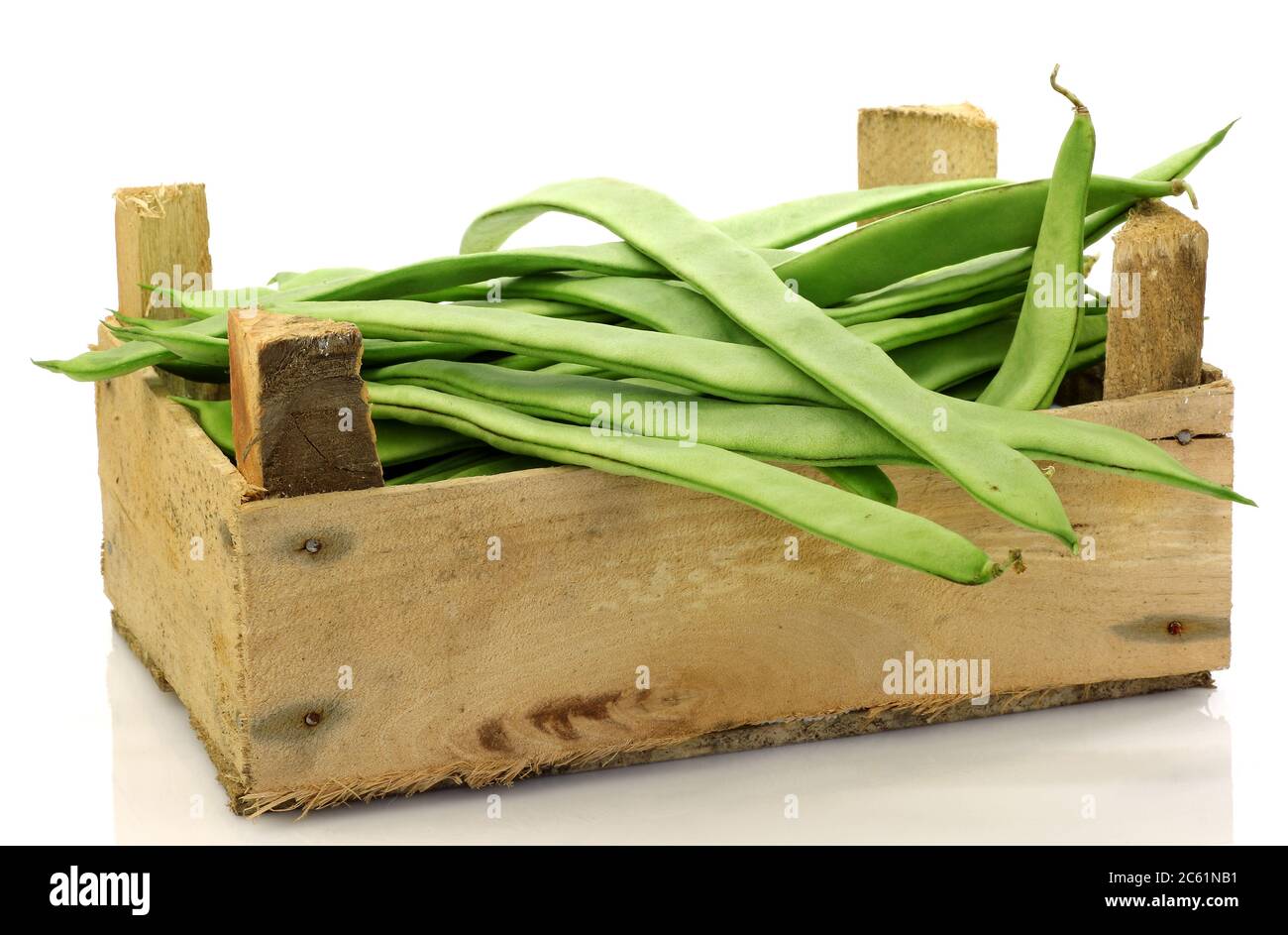 Green beans box hi-res stock photography and images - Alamy