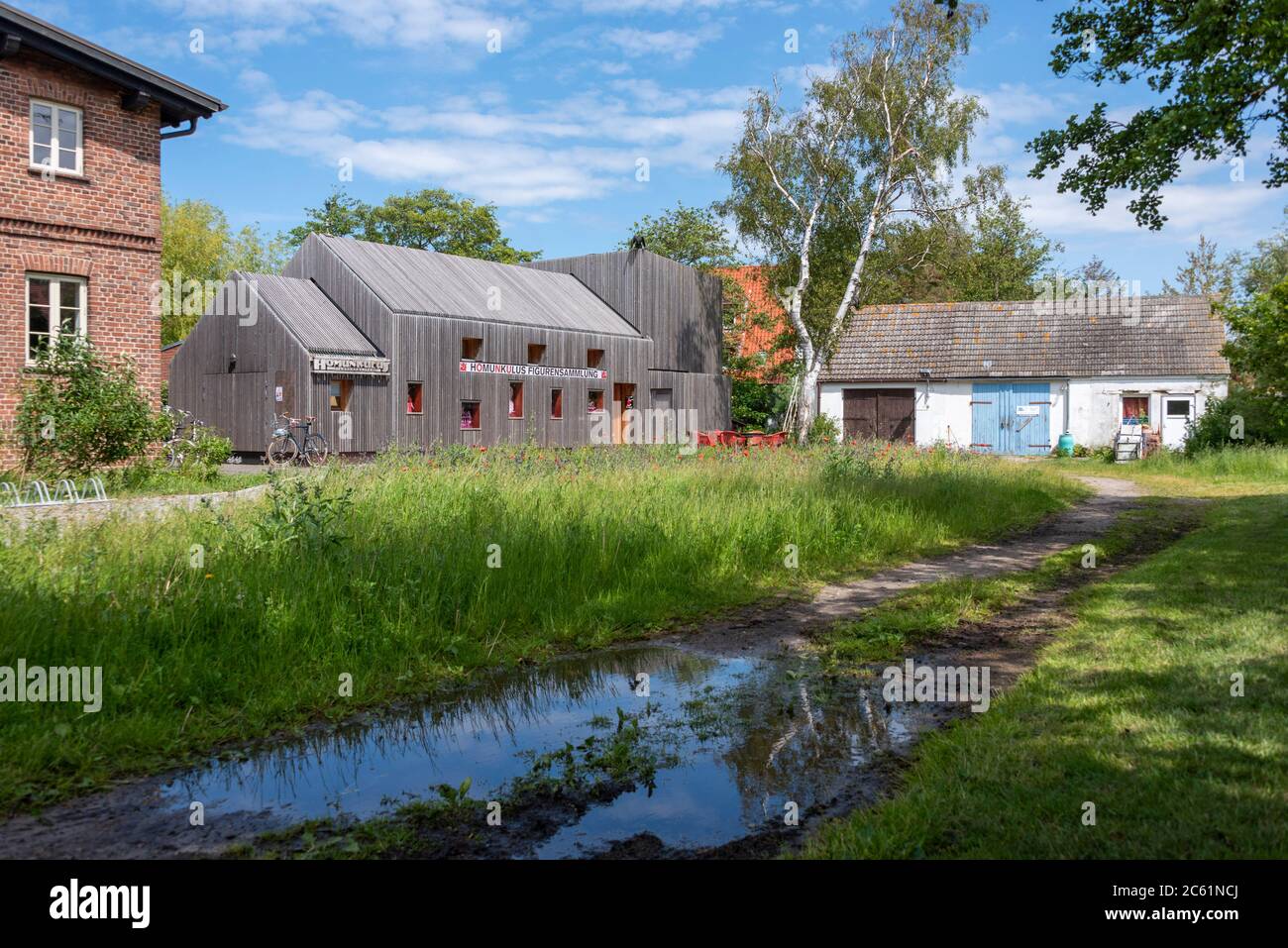Hiddensee, Germany. 05th June, 2020. View of the puppet theatre museum ...