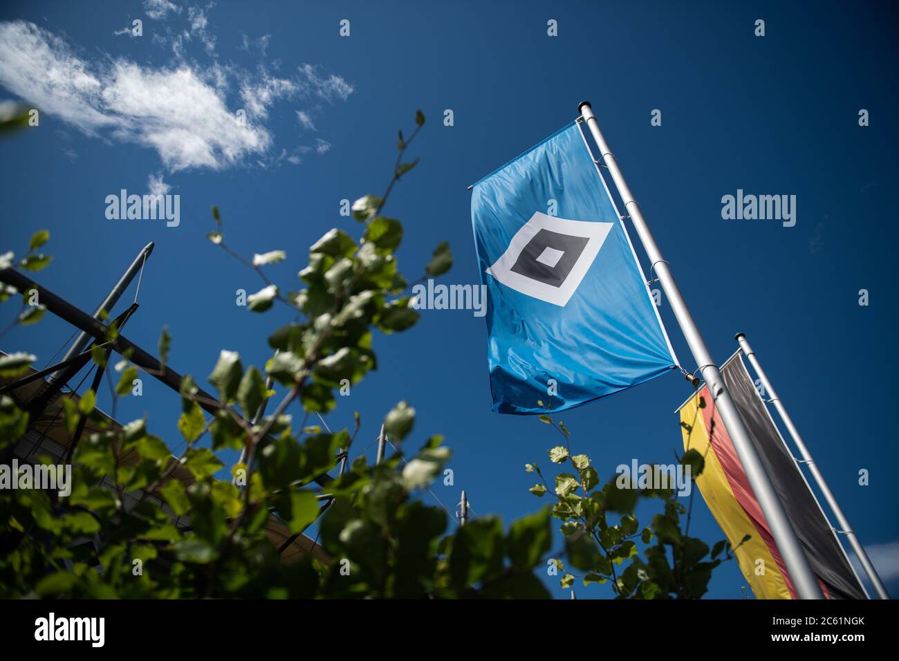Volksparkstadion flag hi-res stock photography and images - Alamy