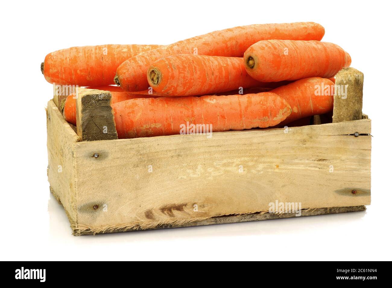 Carrots in a supermarket Cut Out Stock Images & Pictures - Alamy