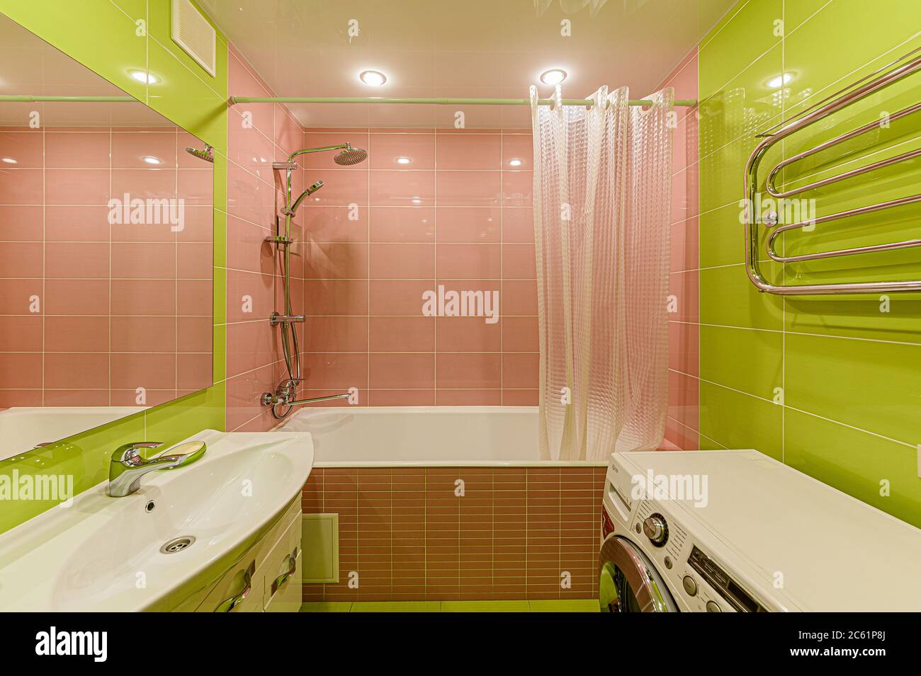 Russia, Moscow- February 07, 2020: interior room apartment modern ...