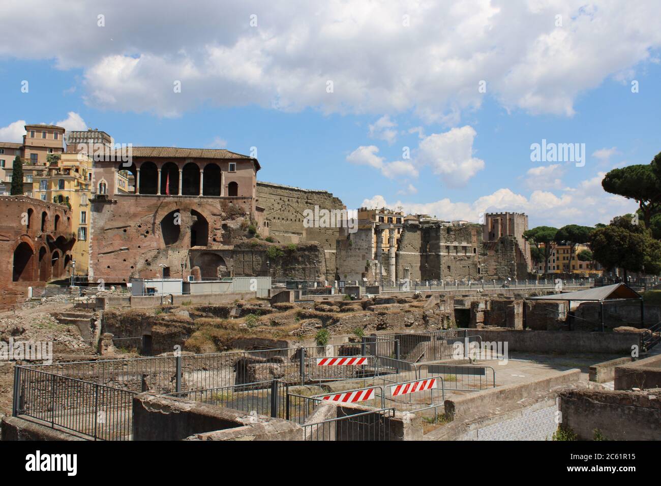 famous roman forum in rome city center italy Stock Photo - Alamy