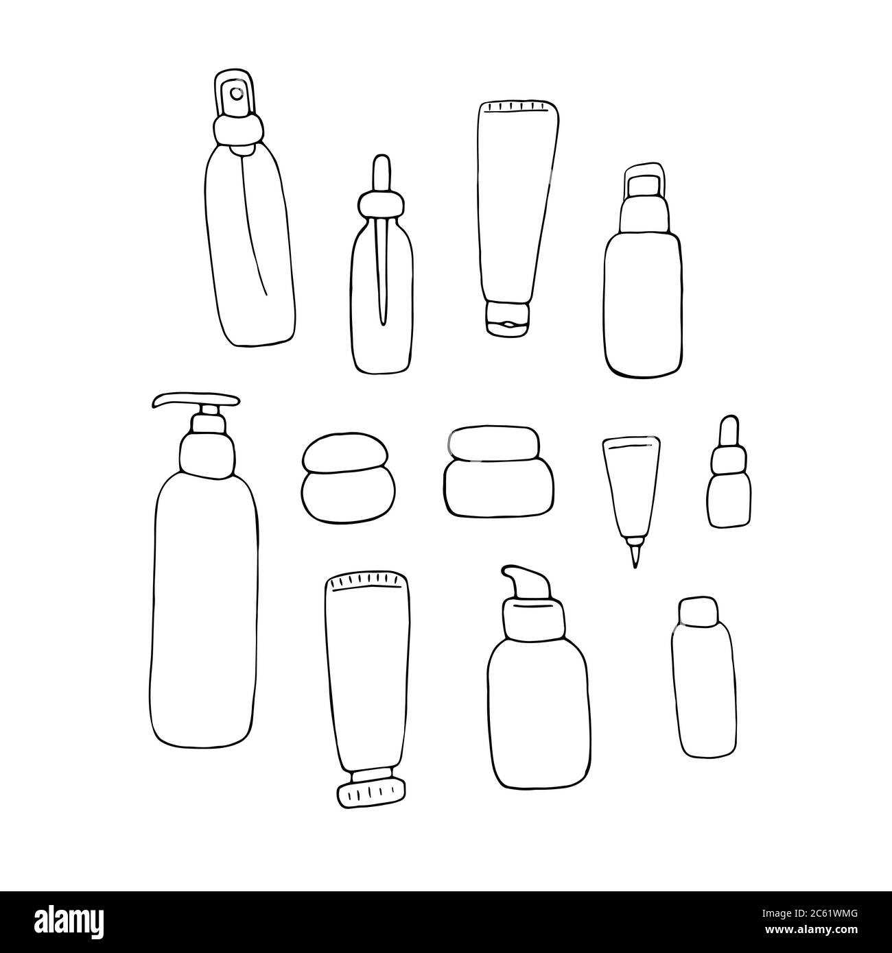 Cosmetics Products Drawing