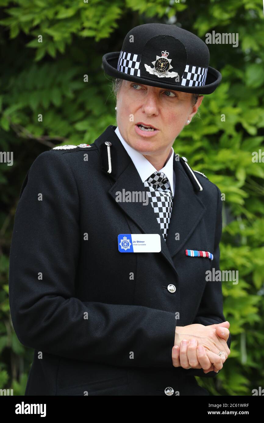 Chief Constable of Sussex Police Jo Shiner at Sussex Police ...