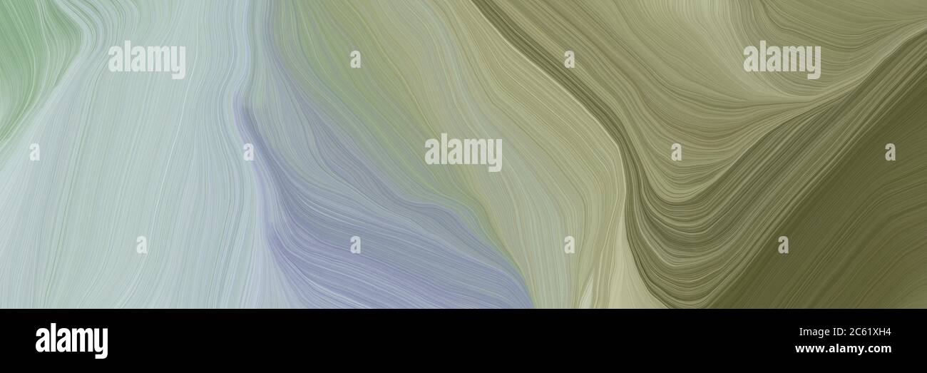 unobtrusive colorful modern curvy waves background design with dark ...