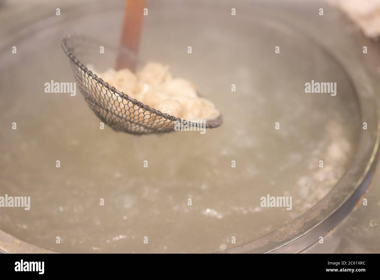 Process lunch soup in plate hi-res stock photography and images - Alamy