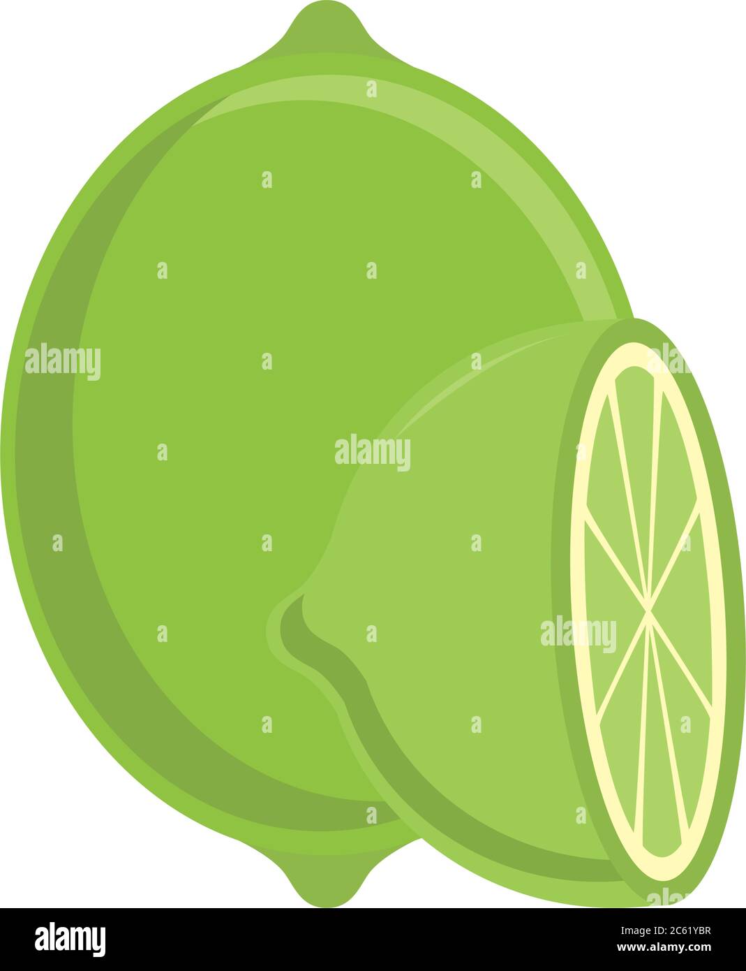 lemon flat style icon design, Fruit healthy organic food sweet and ...